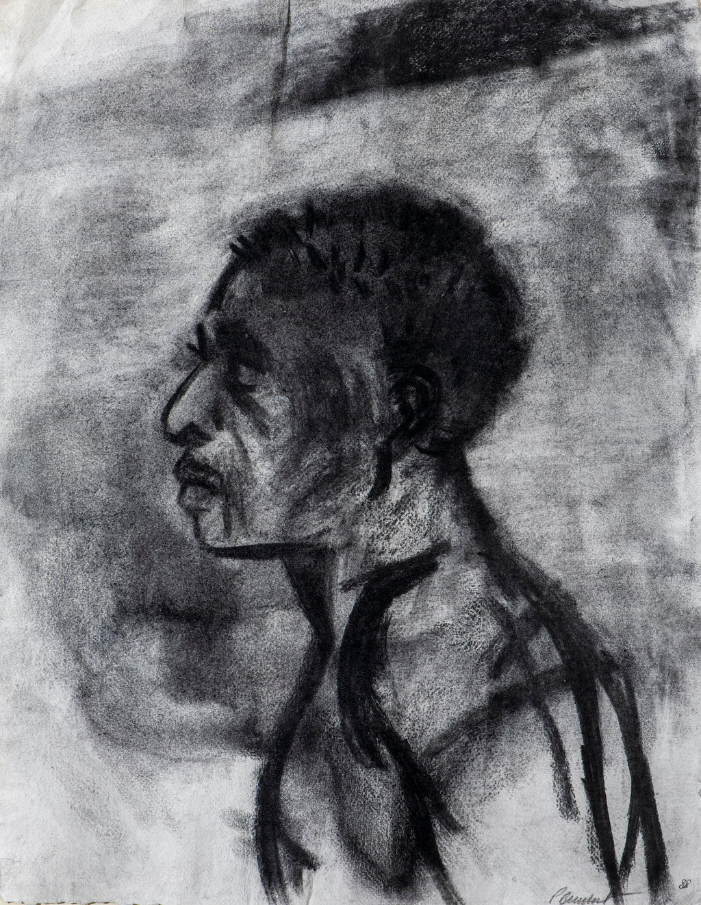 Retrato en Scorzo | Paul Beuchat | Kunst.cl